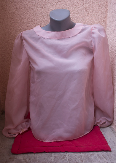 VINTAGE roze 1960s bluza 40/L unikat