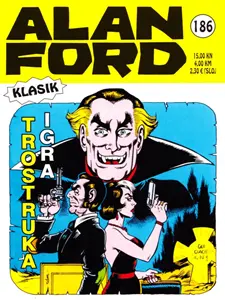 Strip agent Alan ford 186 -   Trostruka igra