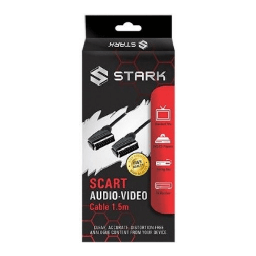 Stark Kabl audio 3.5mm stereo na 2X3.5mm stereo 1.5m