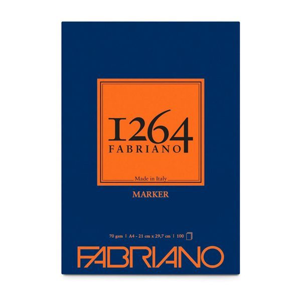 Fabriano BLOK MARKER A4 100L 70g (SMOOTH-BARRIERED) 1264 FABRIANO 1910064