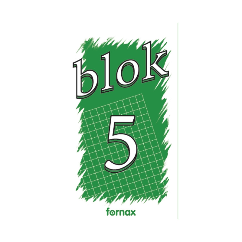 Blok za beleške 100x170mm 50L br.5 Fornax