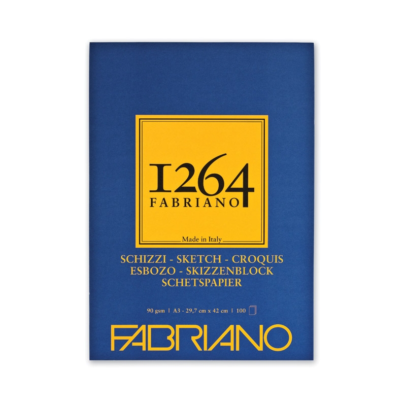 Blok Sketches A3 100L 90g (natural grain) 1264 Fabriano 19100633