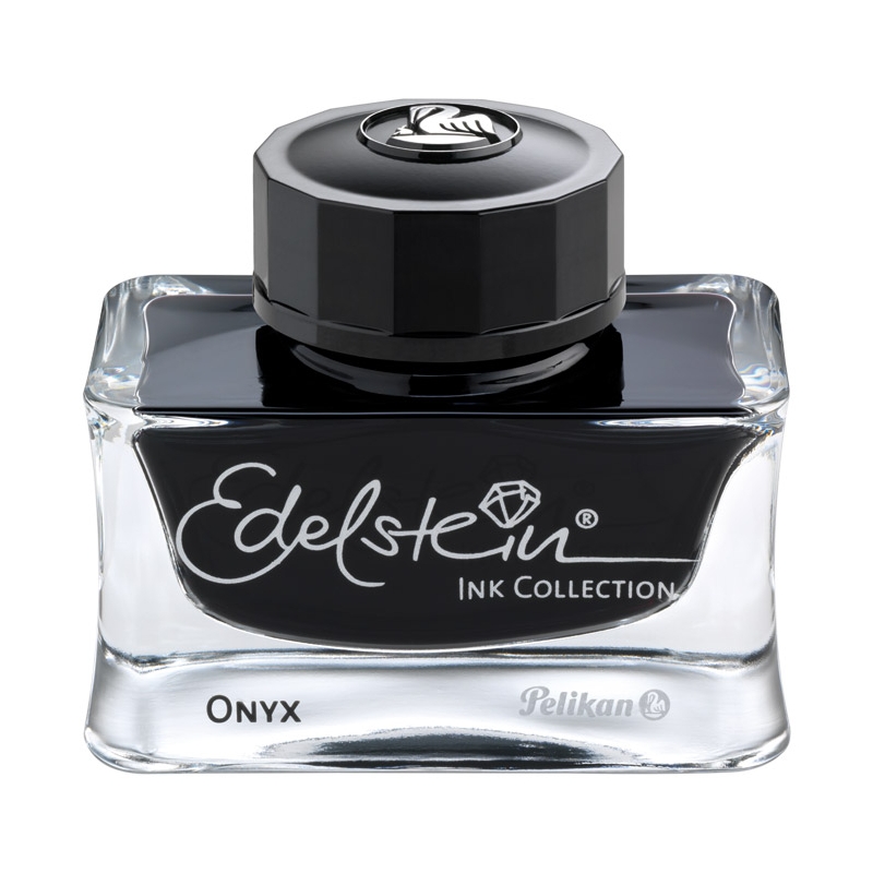 Tinta za nalivpero bočica 50ml Edelstein Pelikan 339408 crna (onyx)