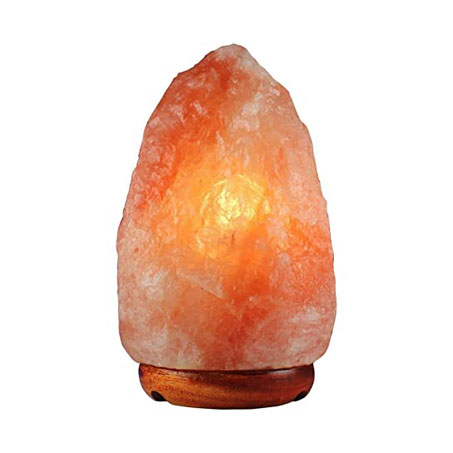 Slana lampa – prirodni oblik kamena veci Brilight