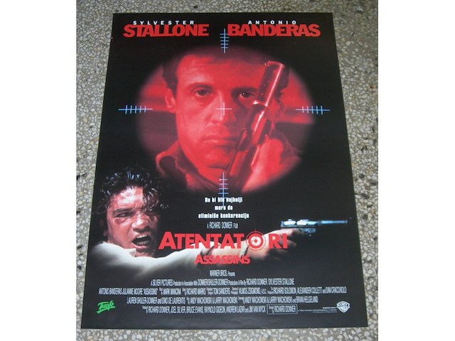 Atentatori (Sylvester Stallone) - filmski plakat