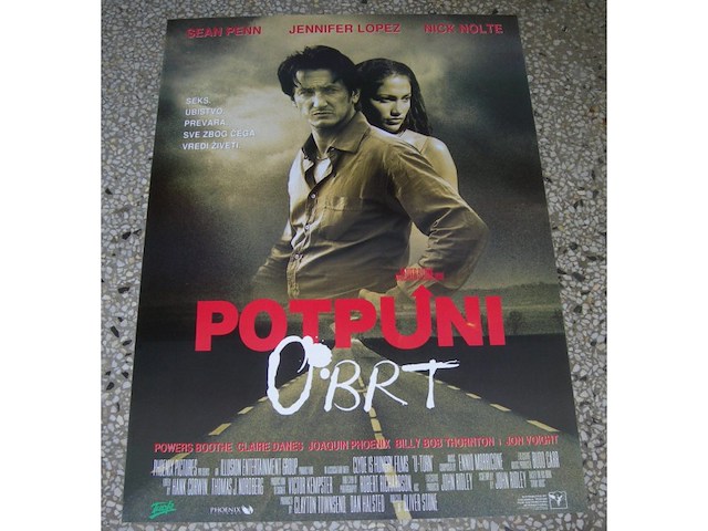 Potpuni obrt (Sean Penn) - filmski plakat