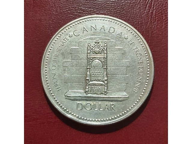 Canada DOLLAR 1977 srebro