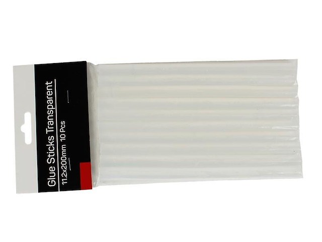 PATRONE PLASTIČNE 11.2X200MM 10KOM-TRANSPARENT