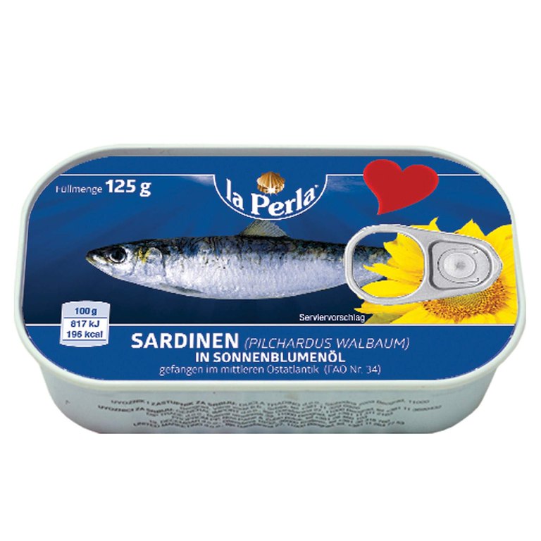 La Perla sardina u ulju 125g