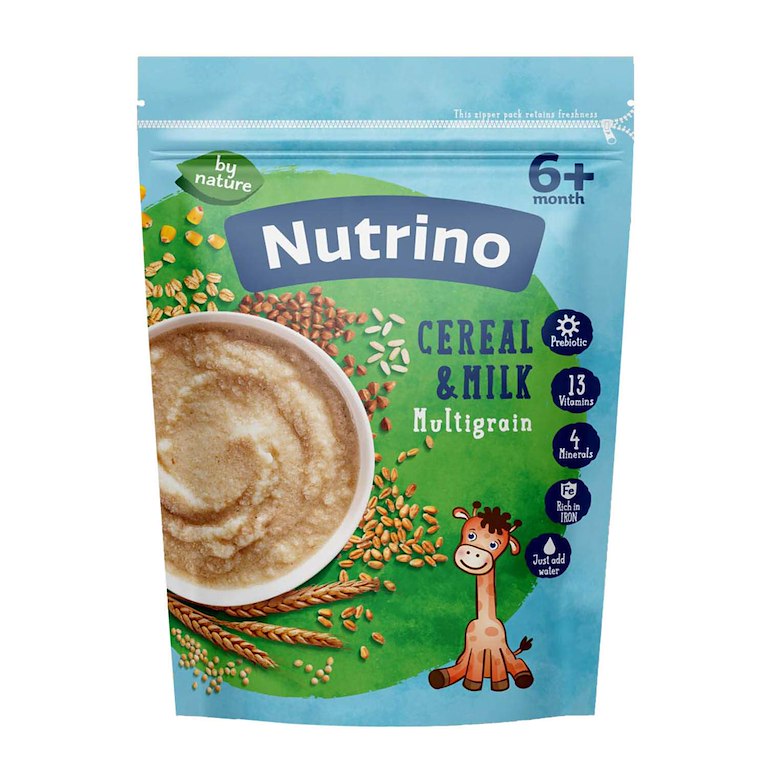 Nutrino kašica mlečna 7 žitarica 200g nutrino