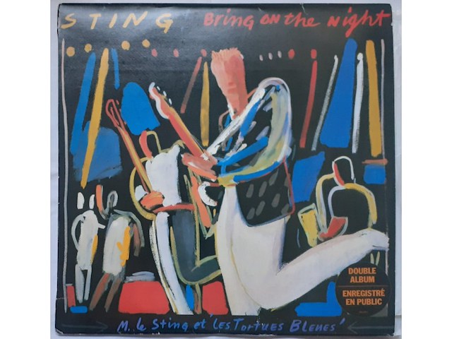 STING  -  2LP BRING  ON  THE  NIGHT  ( Mint!!!)