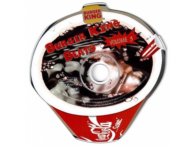 Burger King Beats - Volume 3 - Various  CD