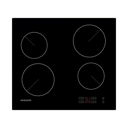 SAMSUNG Ugradna ploča CTR464EB01/XEO Crna, Staklokeramička, Senzorsko upravljanje (Na dodir)