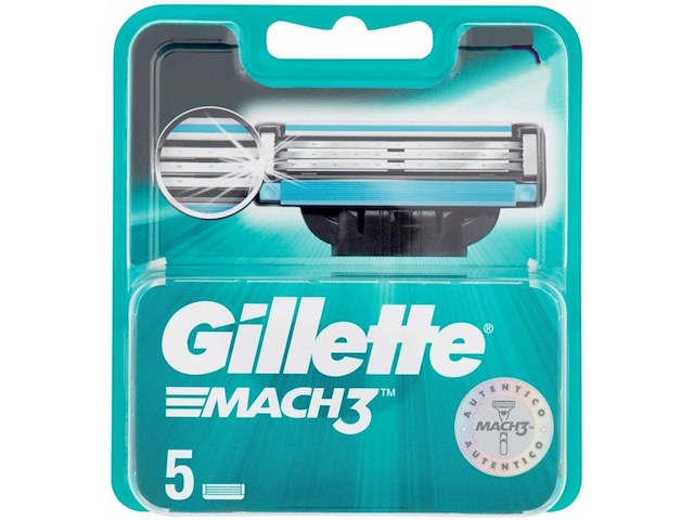 Gillette Mach3 sa 5 uloška (Čitajte opis pre kupovine)