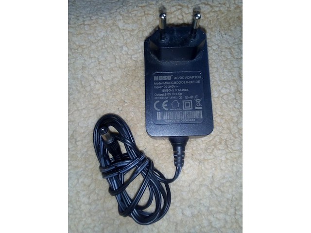 AC-DC Adapter 9V 2A MOSO model:XKD-C2000IC9.0--18A