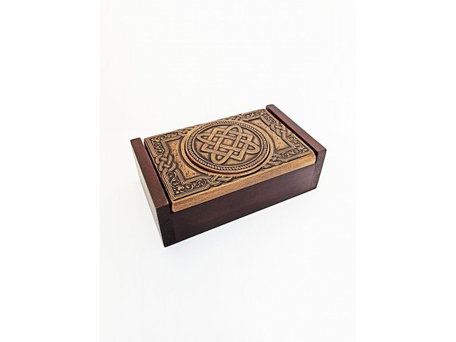 Drvena kutija za nakit: ZVEZDA LADE, ručni rad