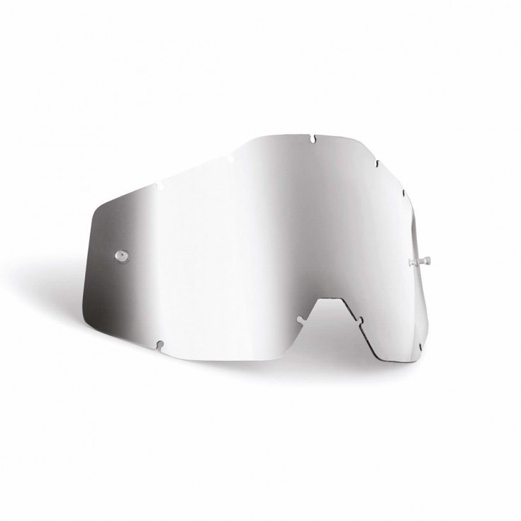 STAKLO ZA NAOČARE FMF POWERCORE ANTI FOG MIRROR SILVER