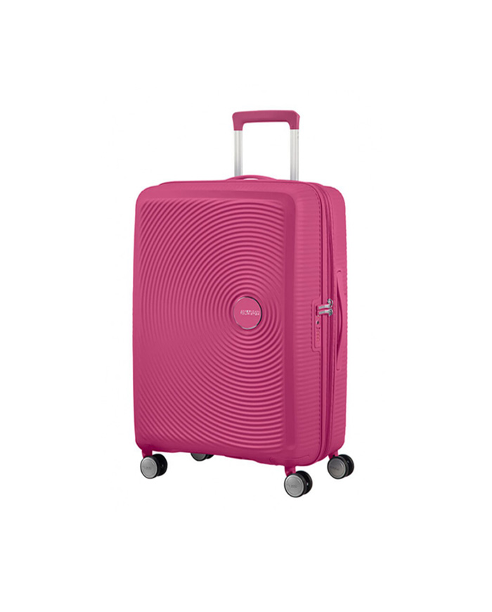 KOFER SOUNDBOX-SPINNER 67/24 TSA EXP MAGENTA PURPLE TROLLEY American Tourister