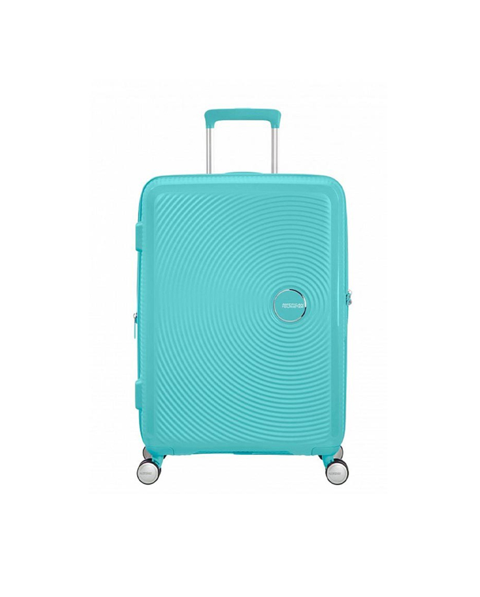 KOFER SOUNDBOX-SPINNER 67/24 TSA EXP POOLSIDE BLUE TROLLEY American Tourister