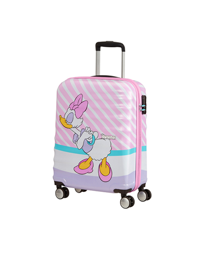 KOFER DAISY KISS LARGE WAVEBREAKER PINK TROLLEY American Tourister