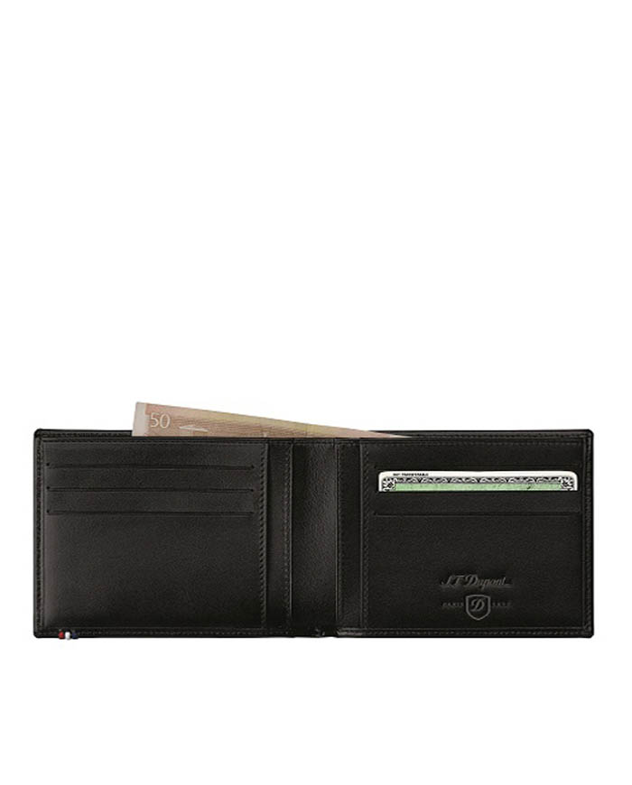 NOVČANIK BILLFOLD 6CC ID LINE D BLACK S.T. Dupont