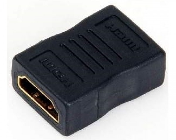 E-GREEN Adapter HDMI (F) - HDMI (F) crni