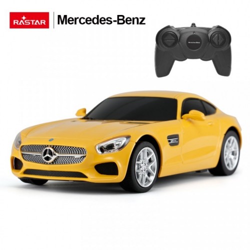 Autić na daljinsko upravljanje Rastar Mercedes Benz AMG GT 1:24 žuti