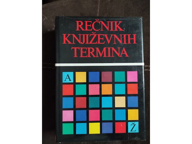 Rečnik književnih termina