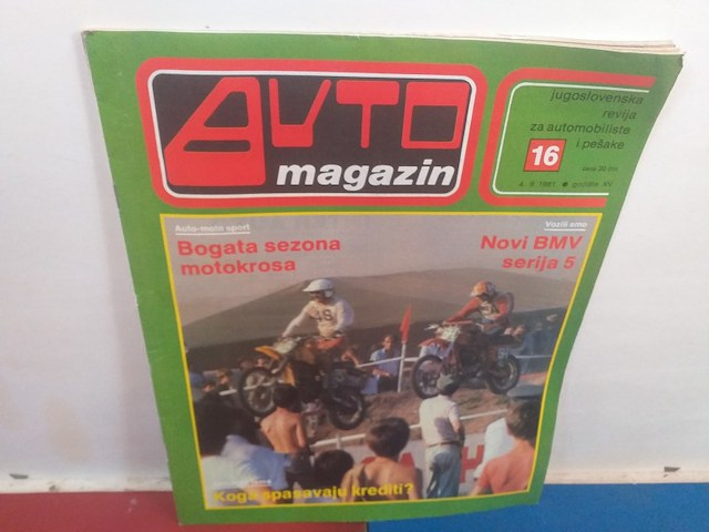 Auto magazin 16/1981