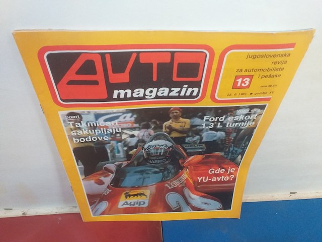 Auto magazin 13/1981