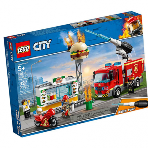 LEGO KOCKE - burger bar fire rescue