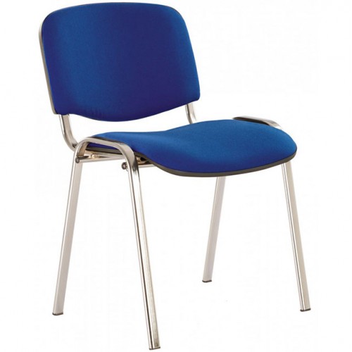 Konferencijska stolica Iso chrome C14 plava