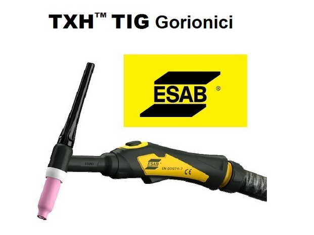 ESAB Gorionik TIG TXH251WFX 8m OKC50, 250A