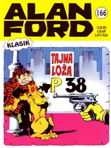 Strip agent Alan ford 166 -   Tajna loža P38