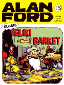 Strip agent Alan ford 175 -   Veliki banket