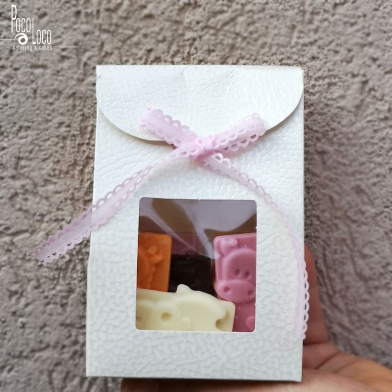 Mini čokolade životinjice u poklon pakovanju