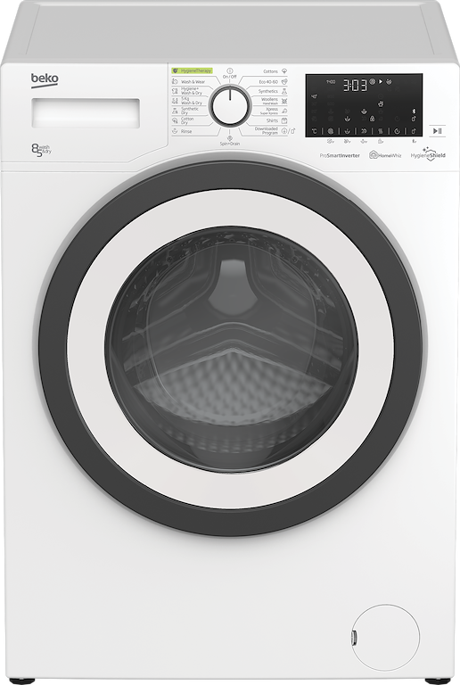 HTV 8736 XSHT: Samostojeća mašina za pranje i sušenje veša (8 kg / 5 kg, 1400 rpm)