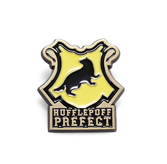 Hufflepuff prefect (pin badge) bedž, 1081-09