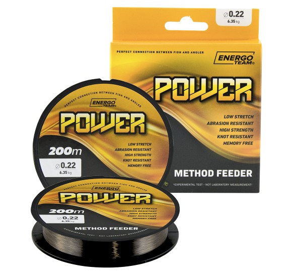 Najlon Energoteam Power method feeder 0,25mm 200m