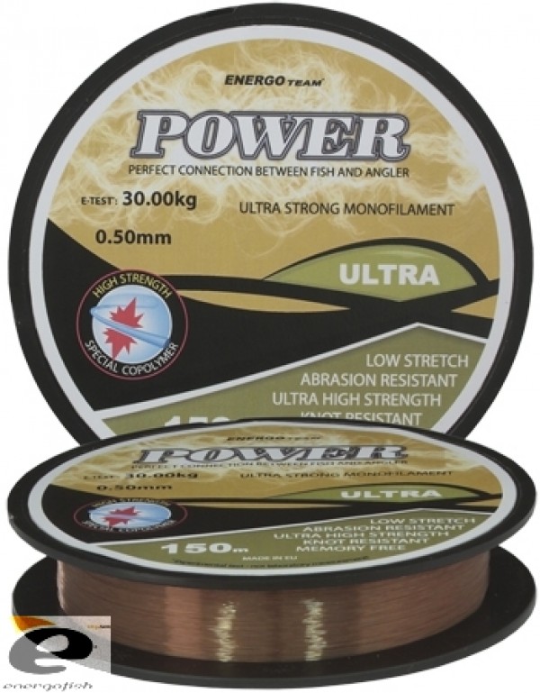 Najlon Energoteam Power ultra 0.50mm 150m