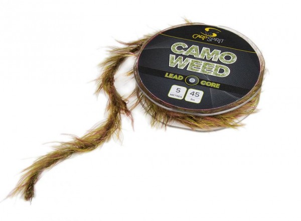 Predvez Carp Spirit lead core 5m 45lb camo weed