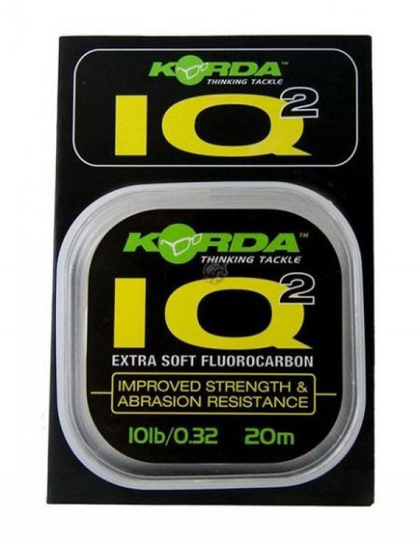 Fluorocarbon Korda IQ Extra Soft Hooklink 20lb-20m (KIQS20)