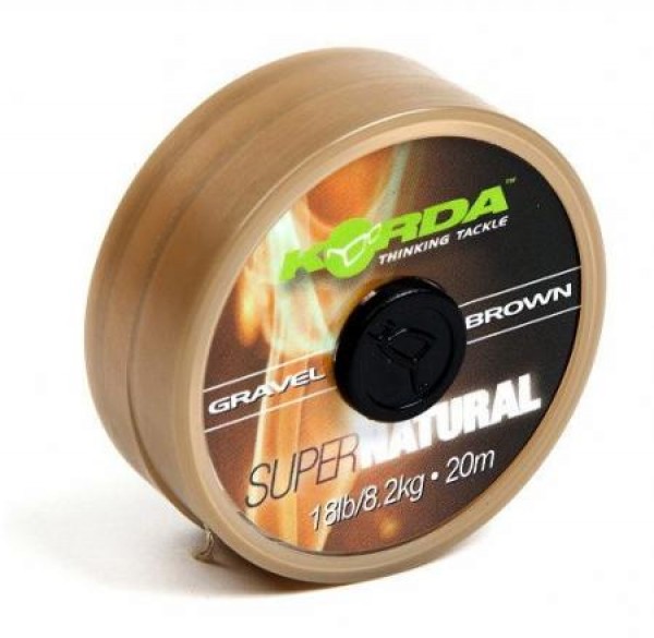 Korda Supernatural Gravel Brown 20lb - 20m (KSNB25)