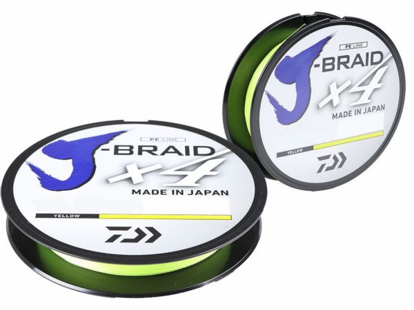 Upredena struna Daiwa J-braid x4 270m/0,29mm yellow