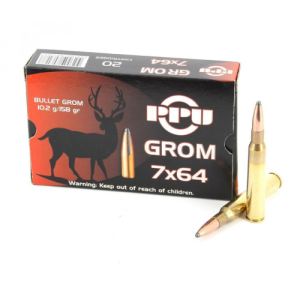 Karabinski metak PPU Grom 7x64 10,2gr