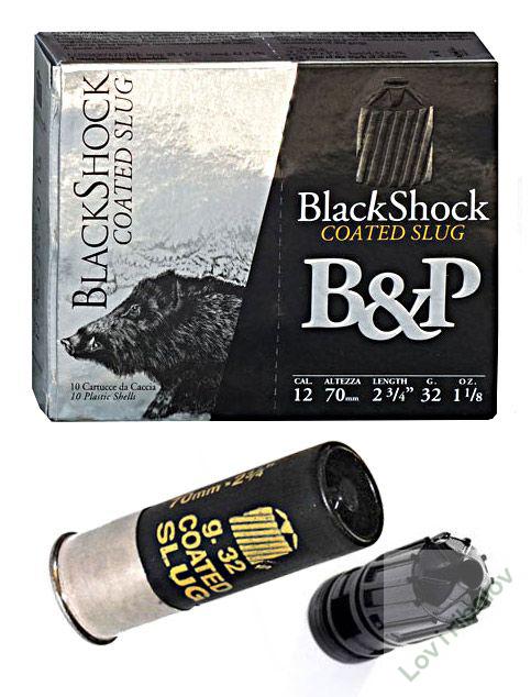 Patron B&P Black Shock Slug 12/70 32gr