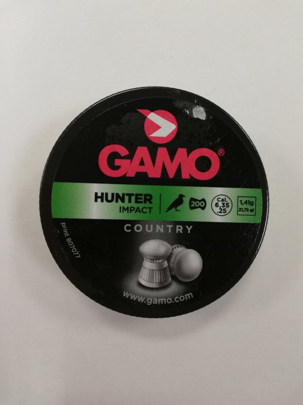 Dijabola Gamo Hunter 6.35mm 200kom 1,41g