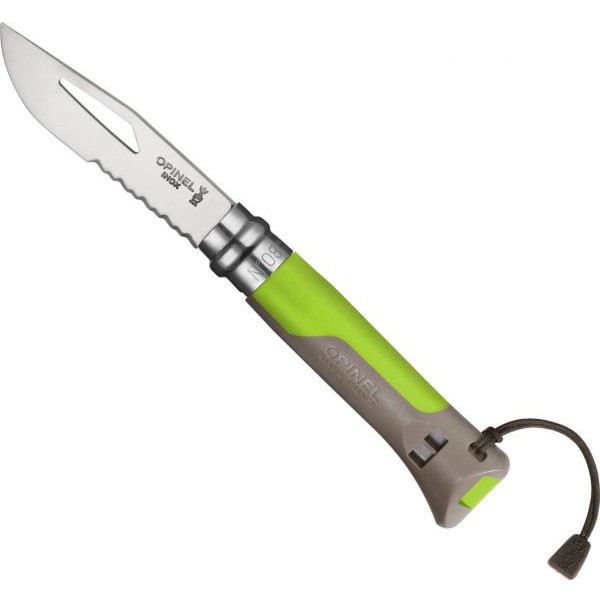 Noz Opinel 001715 Inox 8 Survival zeleni