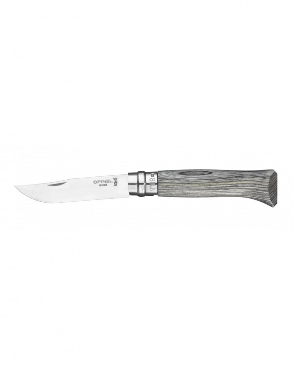 Noz Opinel 002389 Inox 8 Laminiran siv