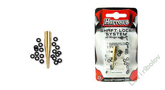 Harrows shaft lock system 30 rings